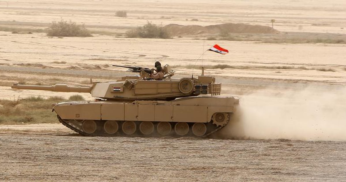 Nine Abrams tanks fell into the hands of Iranian-backed militias during ...