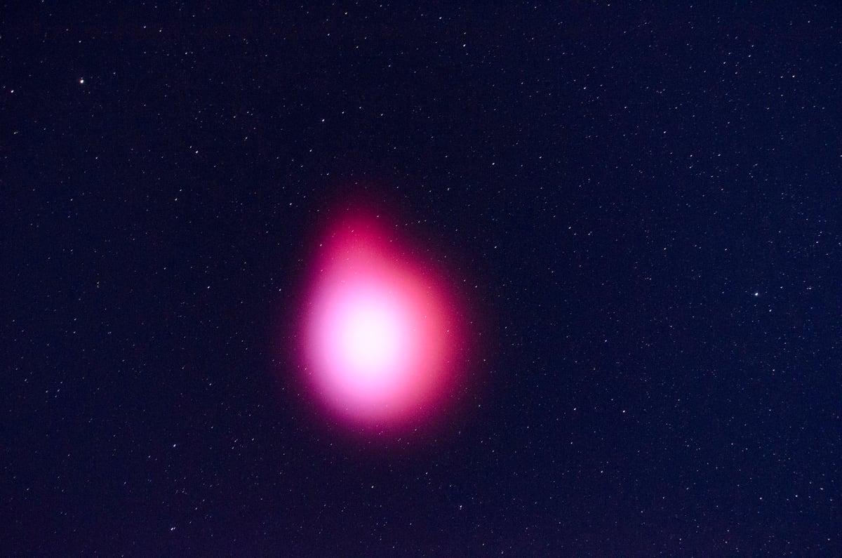 Pink cloud visible in Arizona after White Sands rocket launch