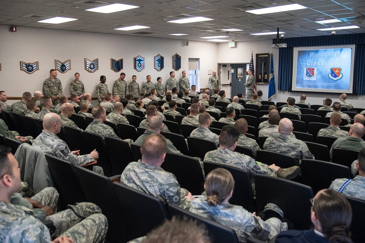 2,300 airmen must take distance learning courses back-to-back