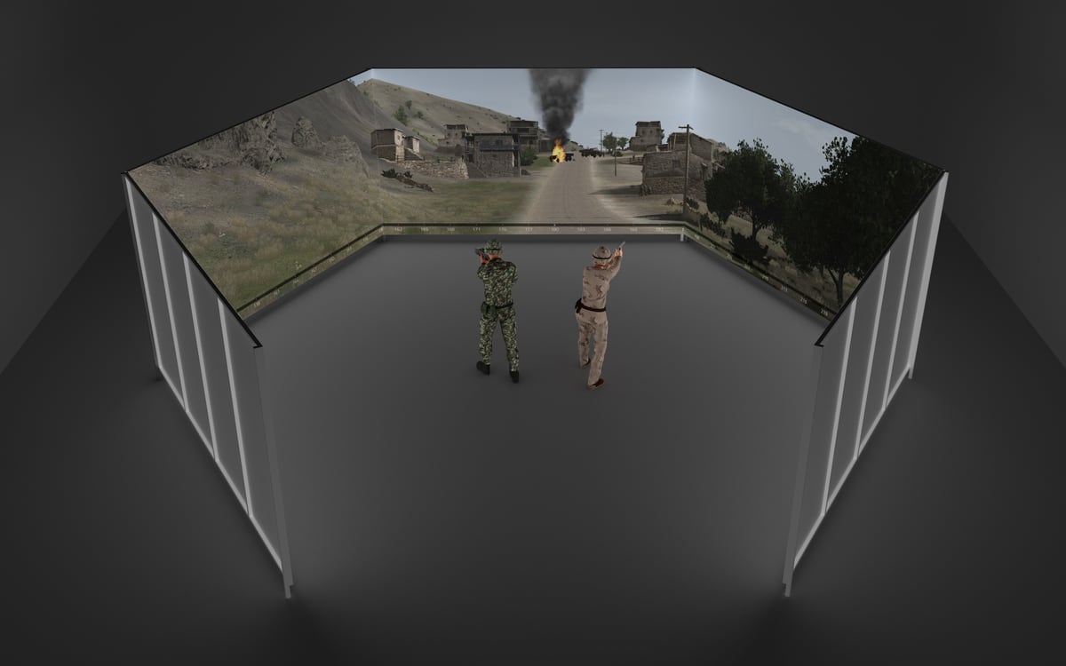 Meggitt gets immersive with its FATS 300 virtual weapons trainer