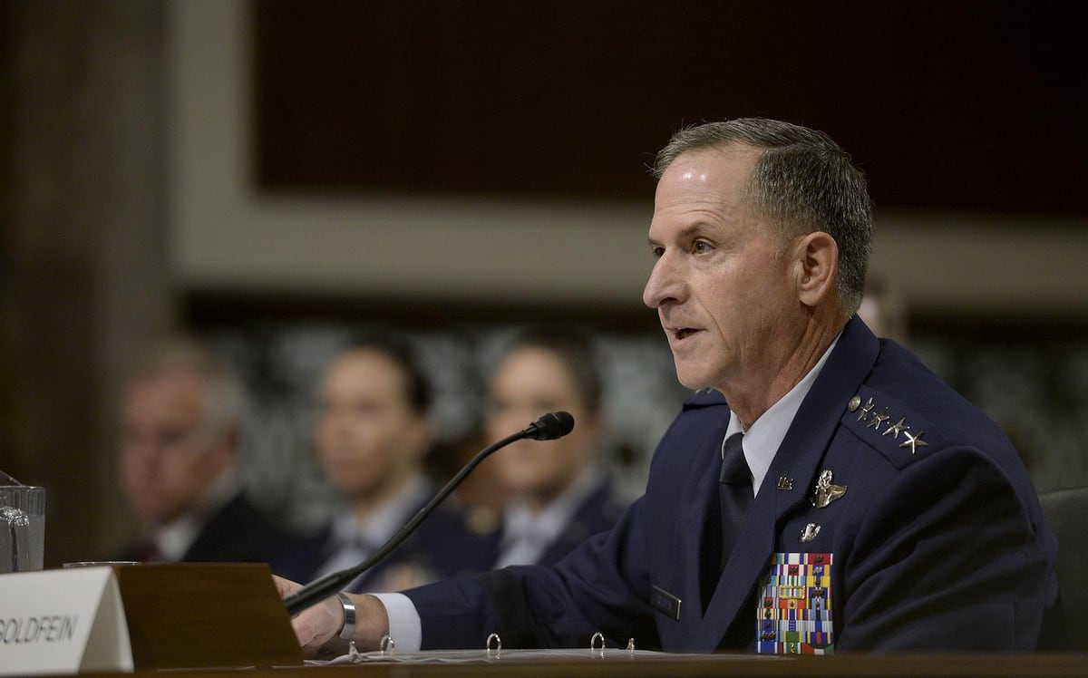 Air Force chief: Military must remain apolitical, uphold its values