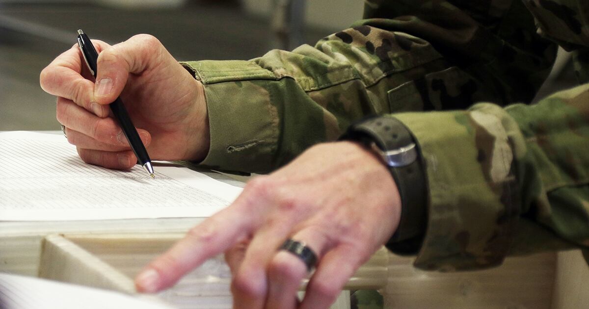 Boot camp revives the lost art of letter writing