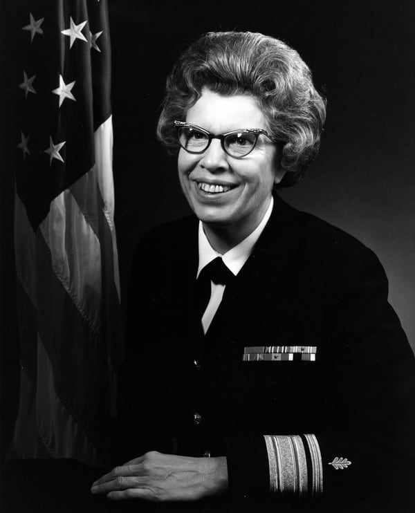 A trailblazer to the end: The Navy’s first female admiral passes away at 98