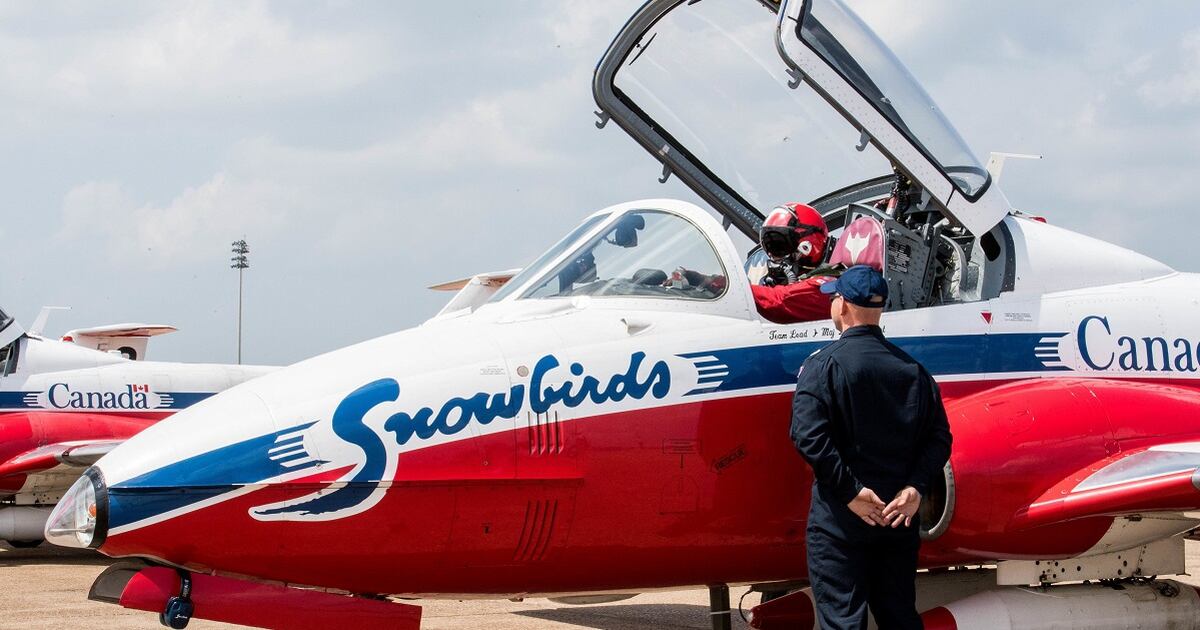 Canadian Forces Snowbird acrobatic jet crashes before US air show ...