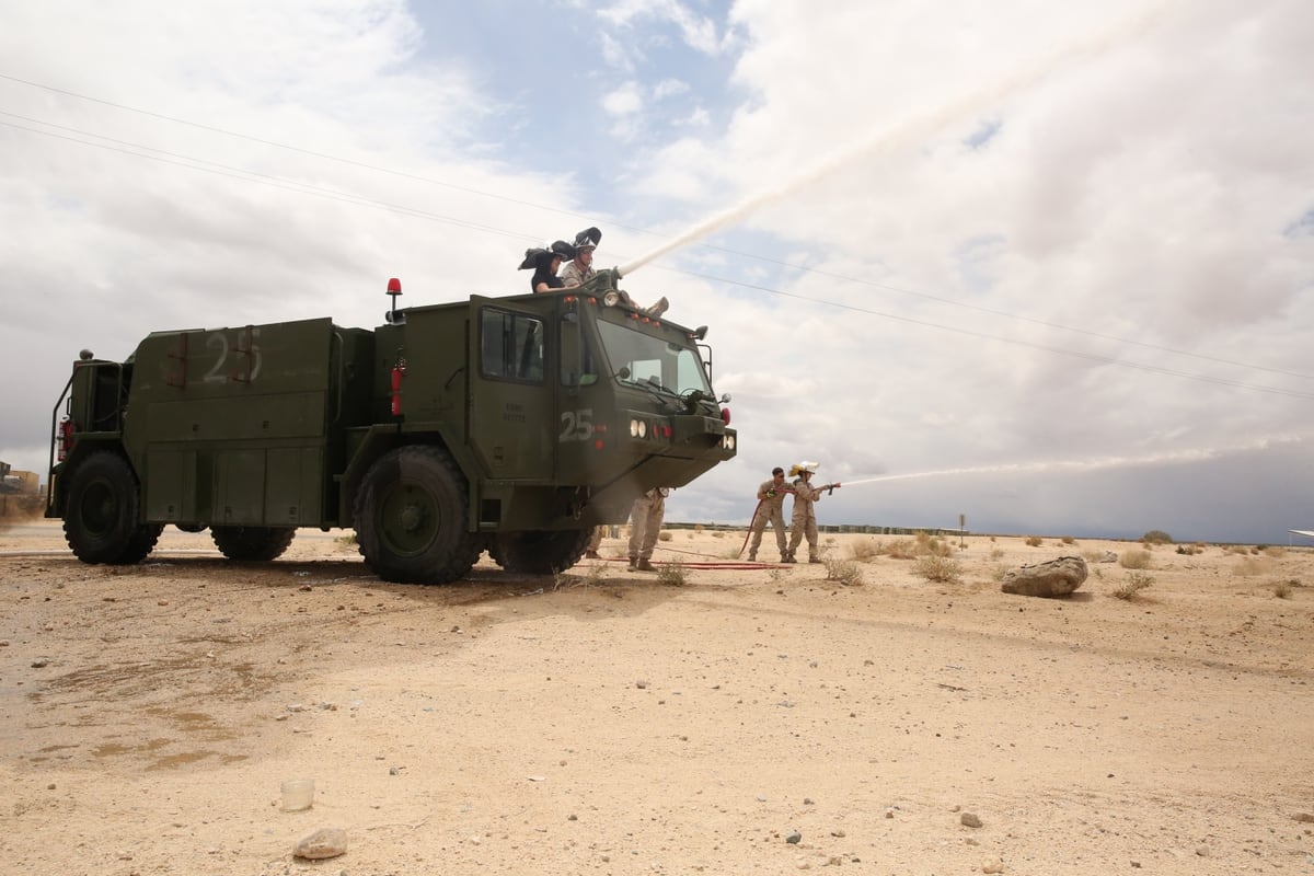 Marines getting advanced aircraft rescue and firefighting truck this year