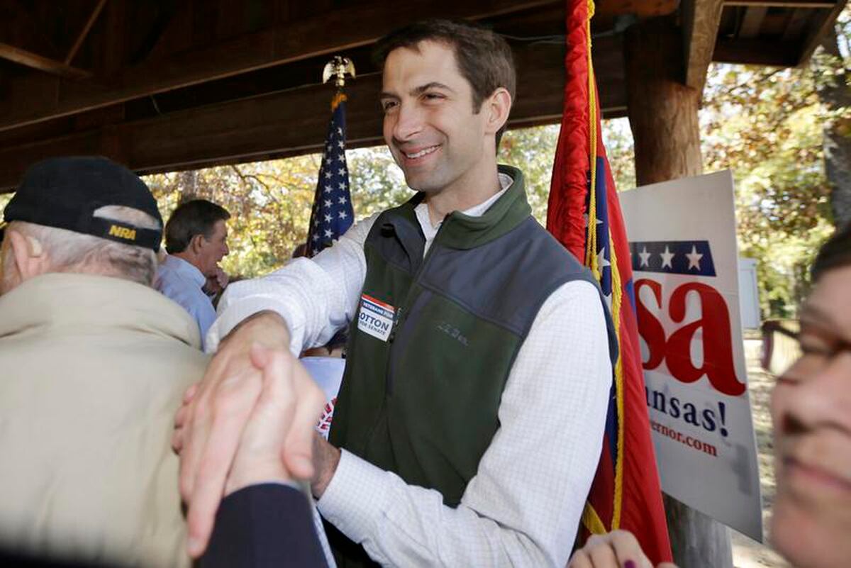 Army vet Tom Cotton elected to U.S. Senate