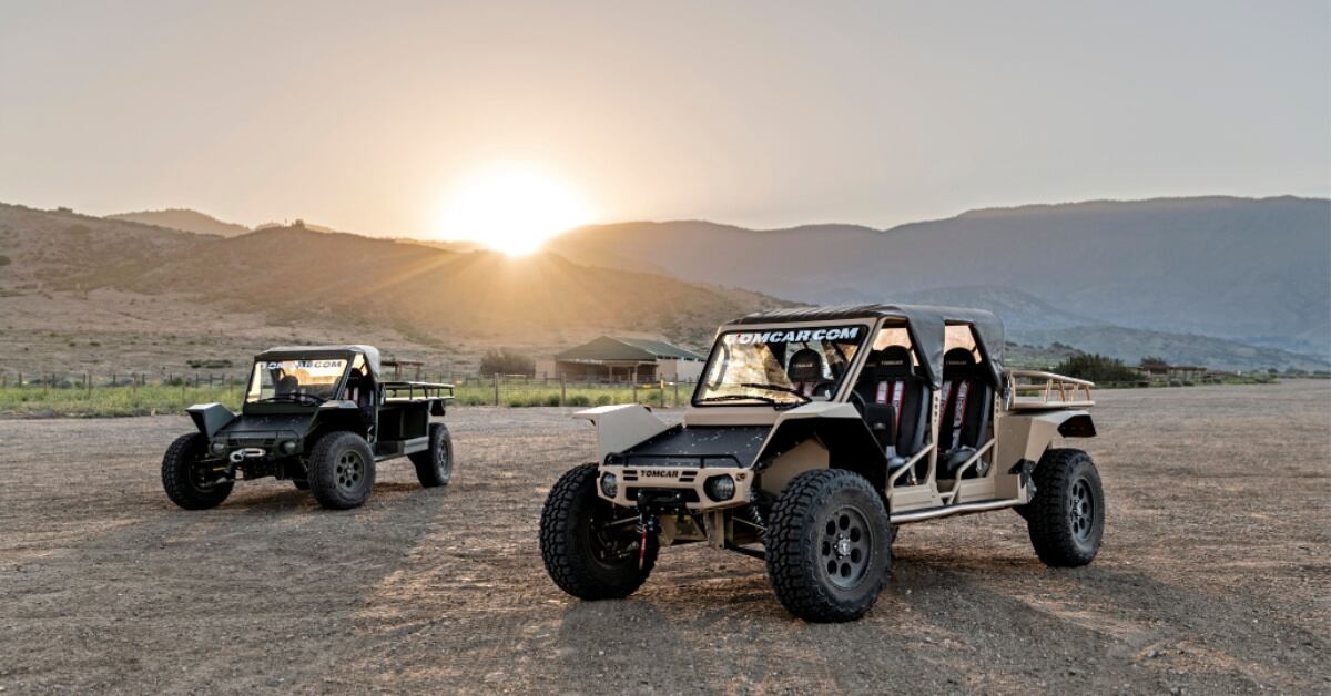 All-terrain military spec Tomcar TX4 now available for civilian use