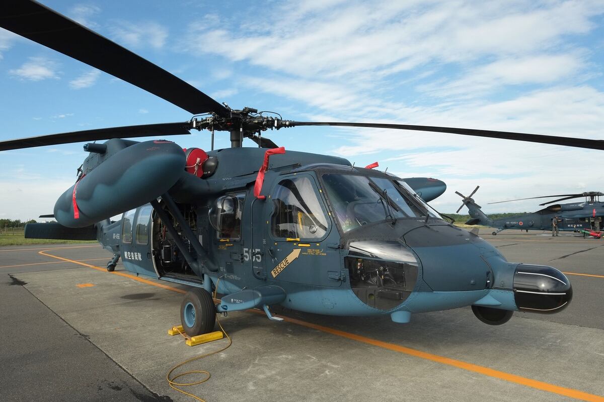 Japanese flight training goes wrong after military helicopter loses contact