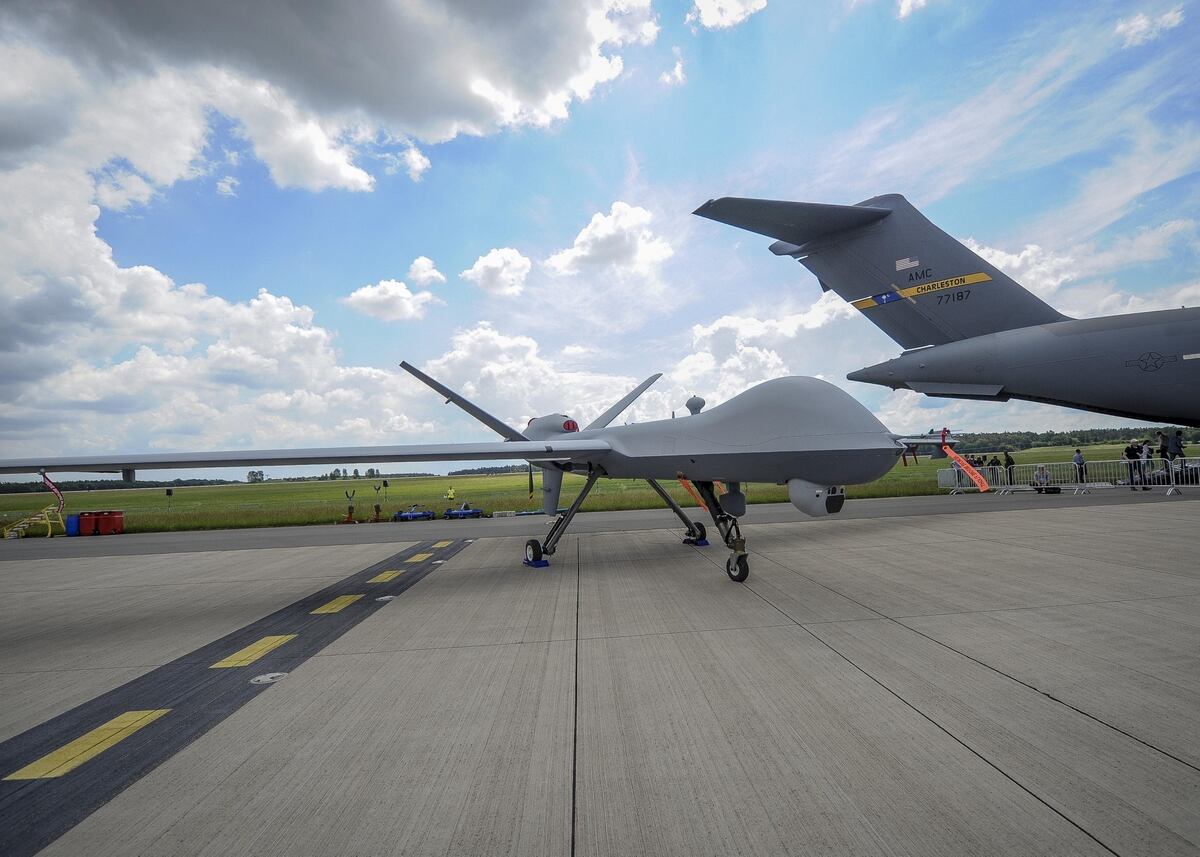 General Atomics unveils SkyGuardian drone