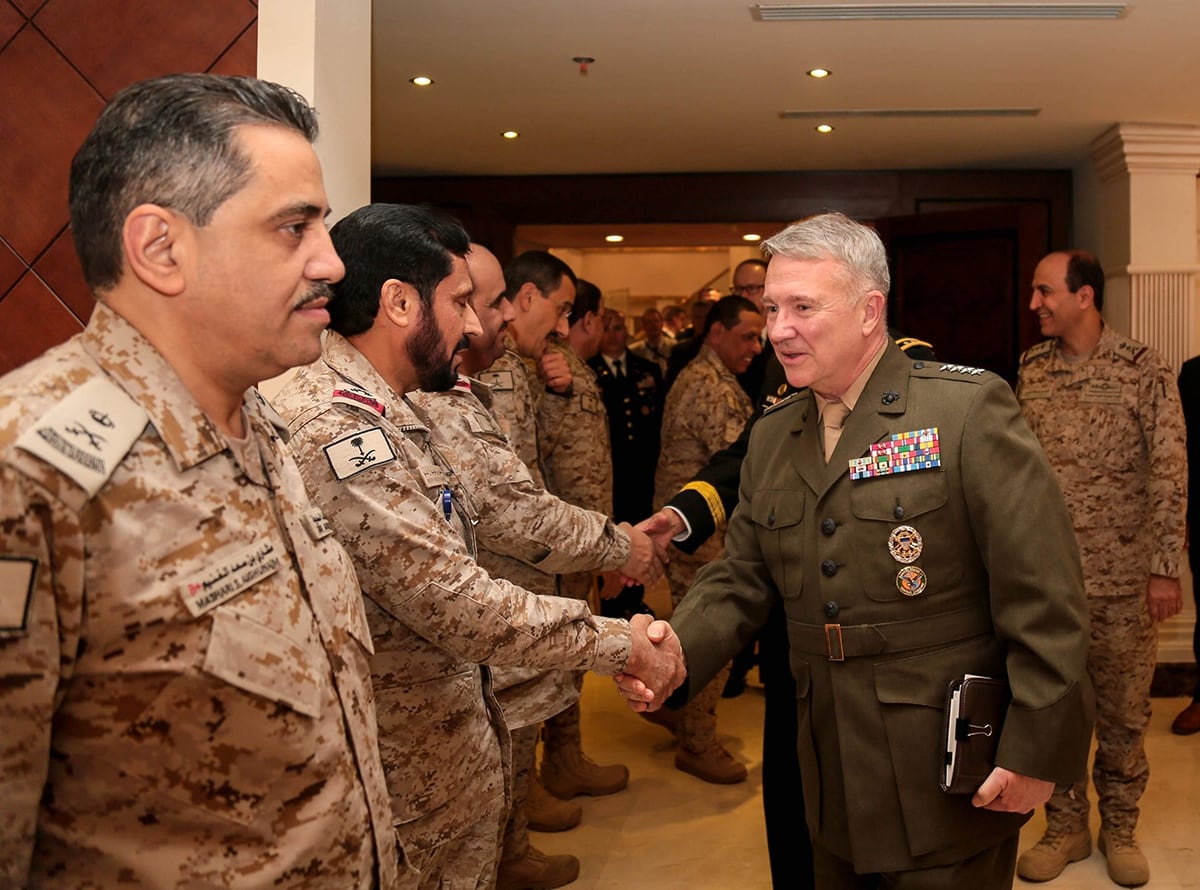 US CENTCOM commander says Mideast buildup prompted Iran ‘step back’