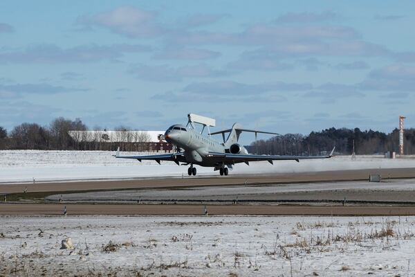 Saab’s GlobalEye swing-role surveillance aircraft goes airborne