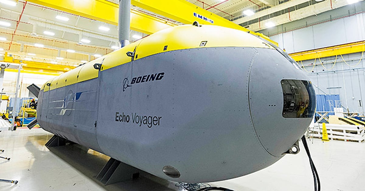 Boeing unveils new unmanned underwater vehicle