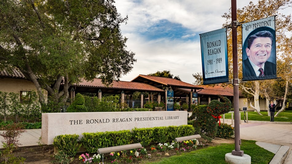 Take a tour of the Ronald Reagan Presidential Library and museum