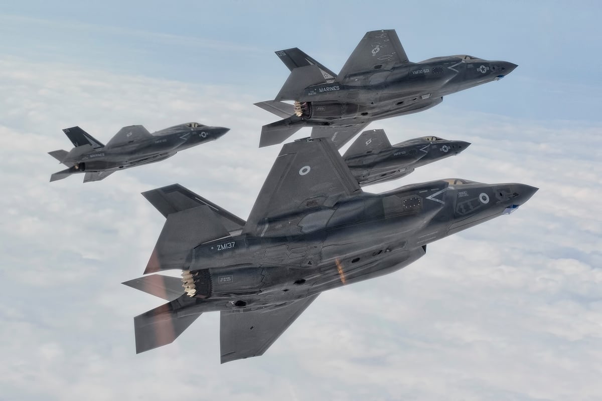 Marines' F-35B preps for air wars during major combat exercise