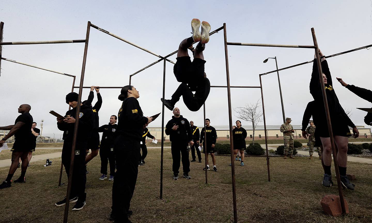 These soldiers will be the first to take the Army’s new fitness test ...