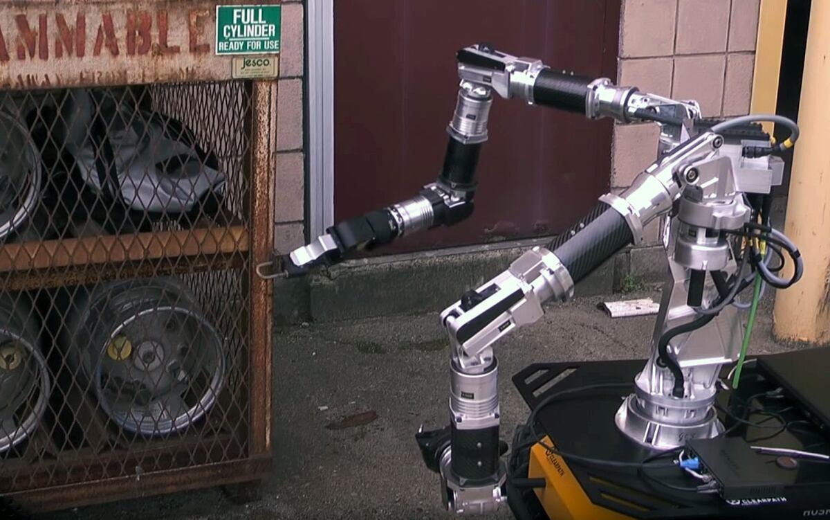 Navy seeks new arms for underwater bomb disposal robots