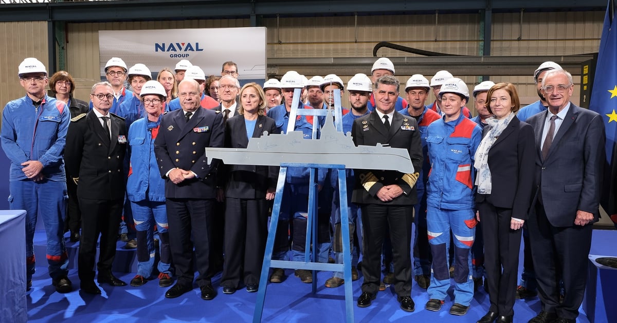 Naval Group starts construction on France’s newest frigate
