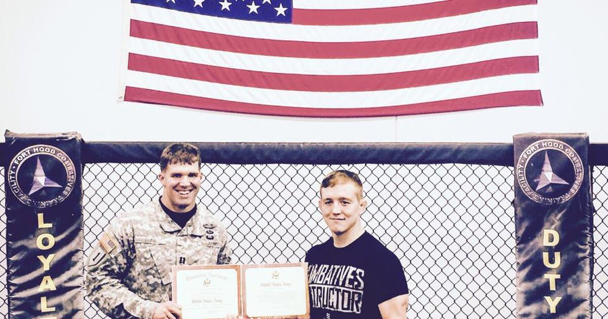 MMA fighter Colton Smith re-enlists for 4 more years