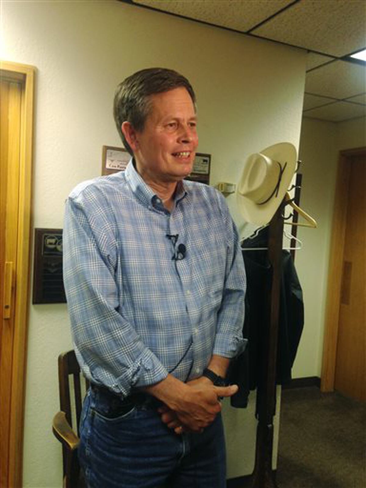 Congressman Steve Daines ticks off Montana Marine Corps League