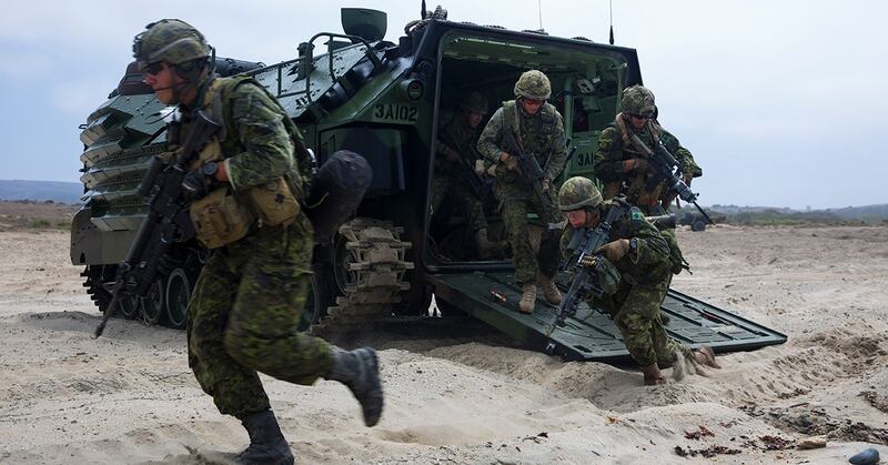 Is this the Marine Corps' next amphibious combat vehicle?