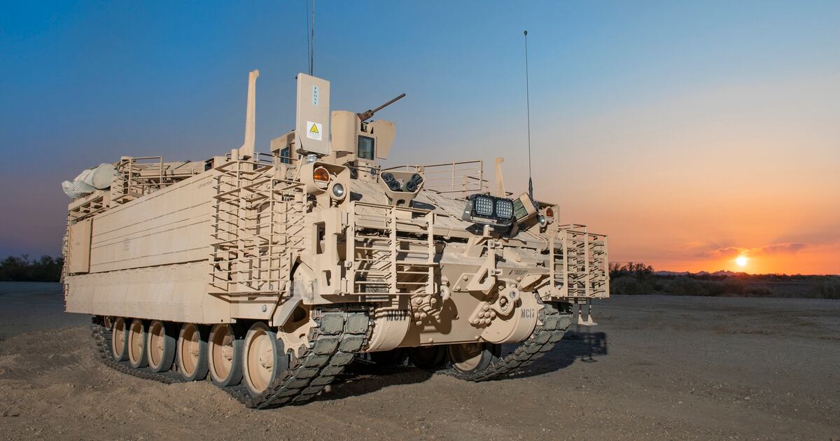 This armored troop transport is being built but needs fixes before it’s ...