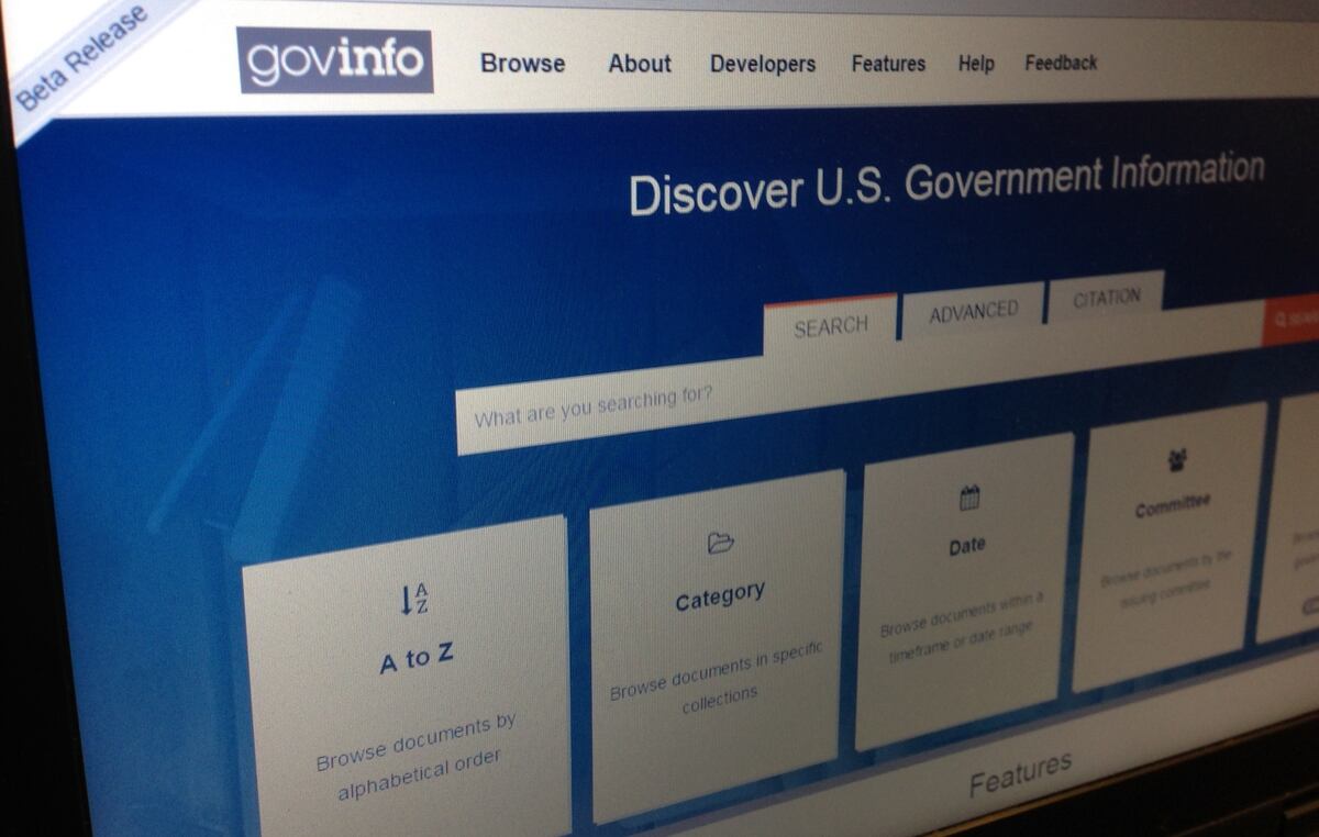 GPO launches beta GovInfo online archive