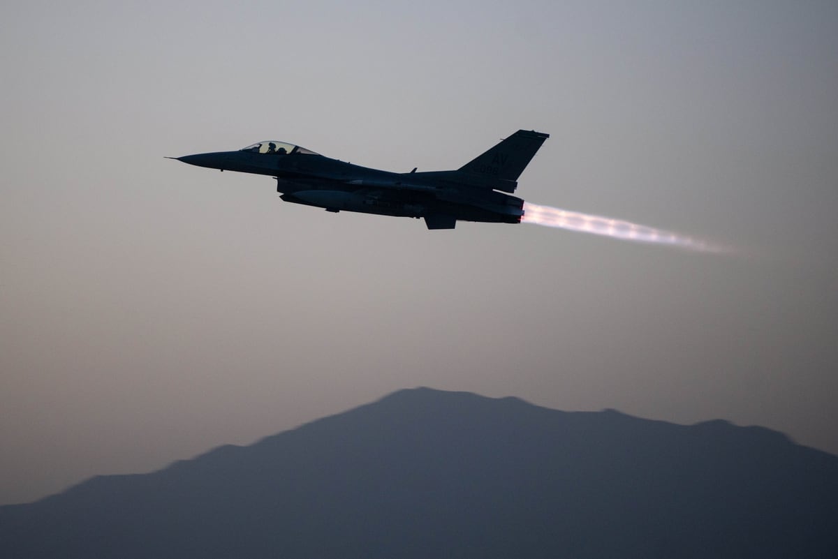 Air Force F-16s fly the most sorties against ISIS, B-1s drop most bombs