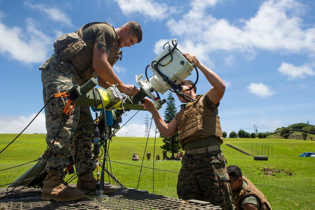From high-tech lasers to old school wire, Marines test both ends of ...