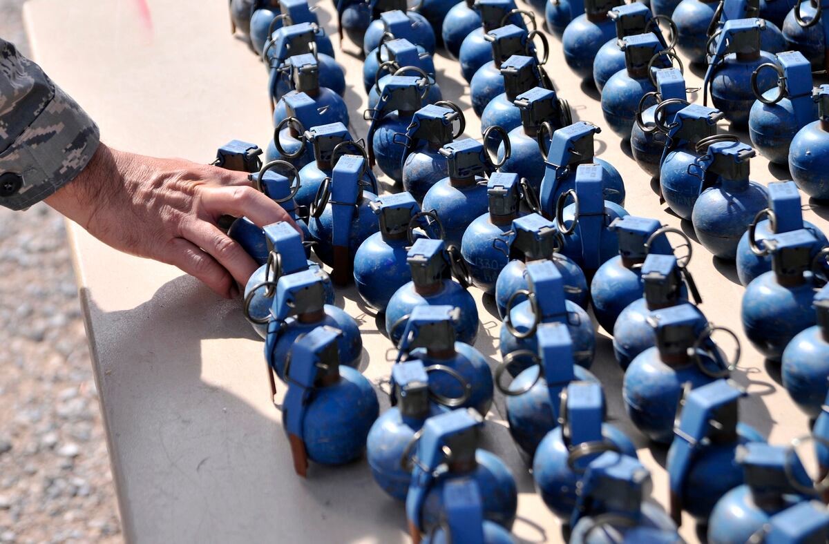 Former Army explosives expert admits illegally having grenades