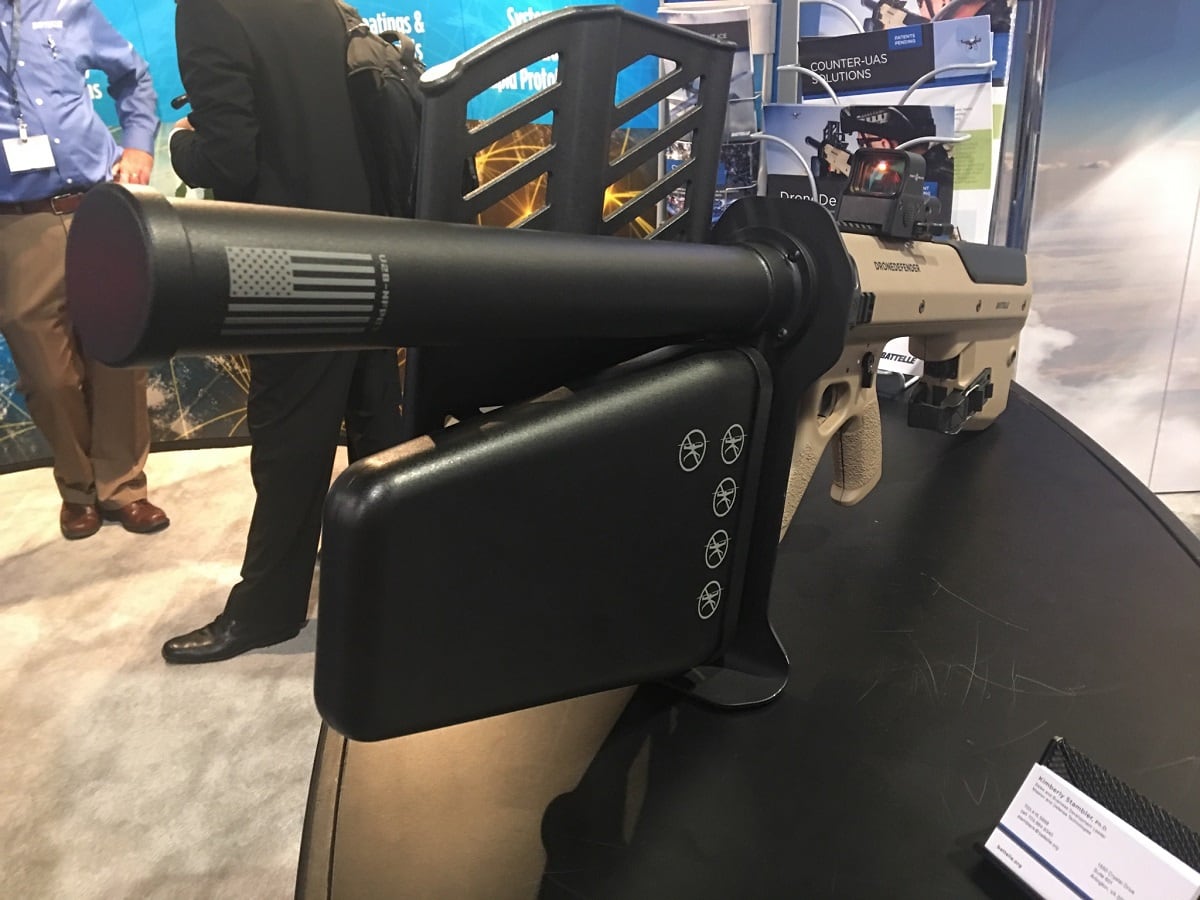New anti-drone gun ditches the backpack, wires