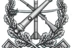 First soldiers pin on the Master Gunner Identification Badge