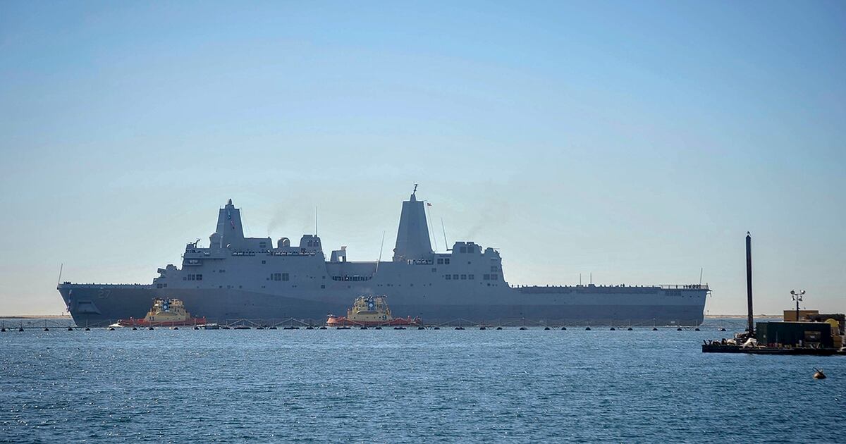 New Navy ship named after Portland arrives at Columbia River