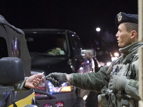 Gate runner at Andersen AFB shot dead after attacking, stabbing ...