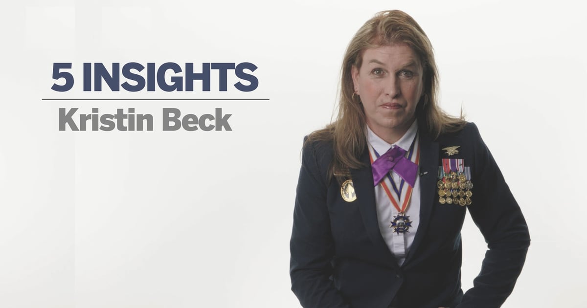 5 Insights: Navy SEAL veteran Kristin Beck
