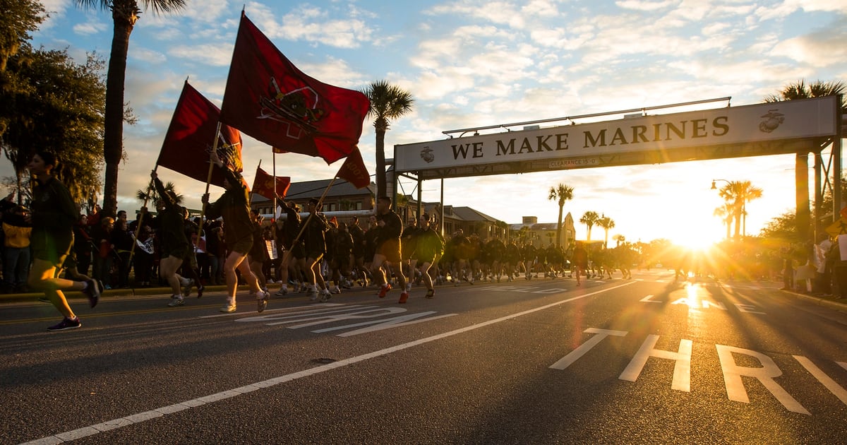 Parris Island Marines To Start Training With Second Gender Integrated
