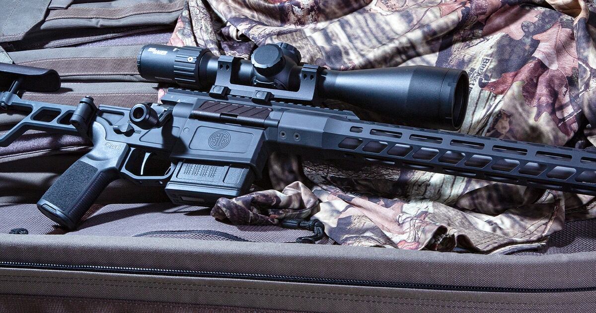 Sig just took a shot at the rifle world with its new bolt-action CROSS ...