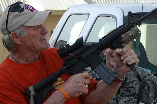This is the special M17 pistol that will guard The Unknown Soldier