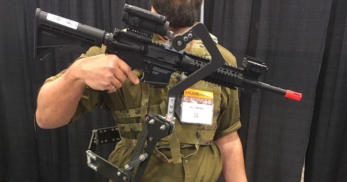 U.S. Army testing ‘Third Arm’ to hold your weapon, boost lethality