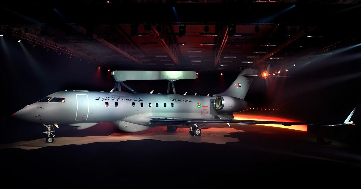 First look: Saab unveils GlobalEye surveillance aircraft for the Middle ...