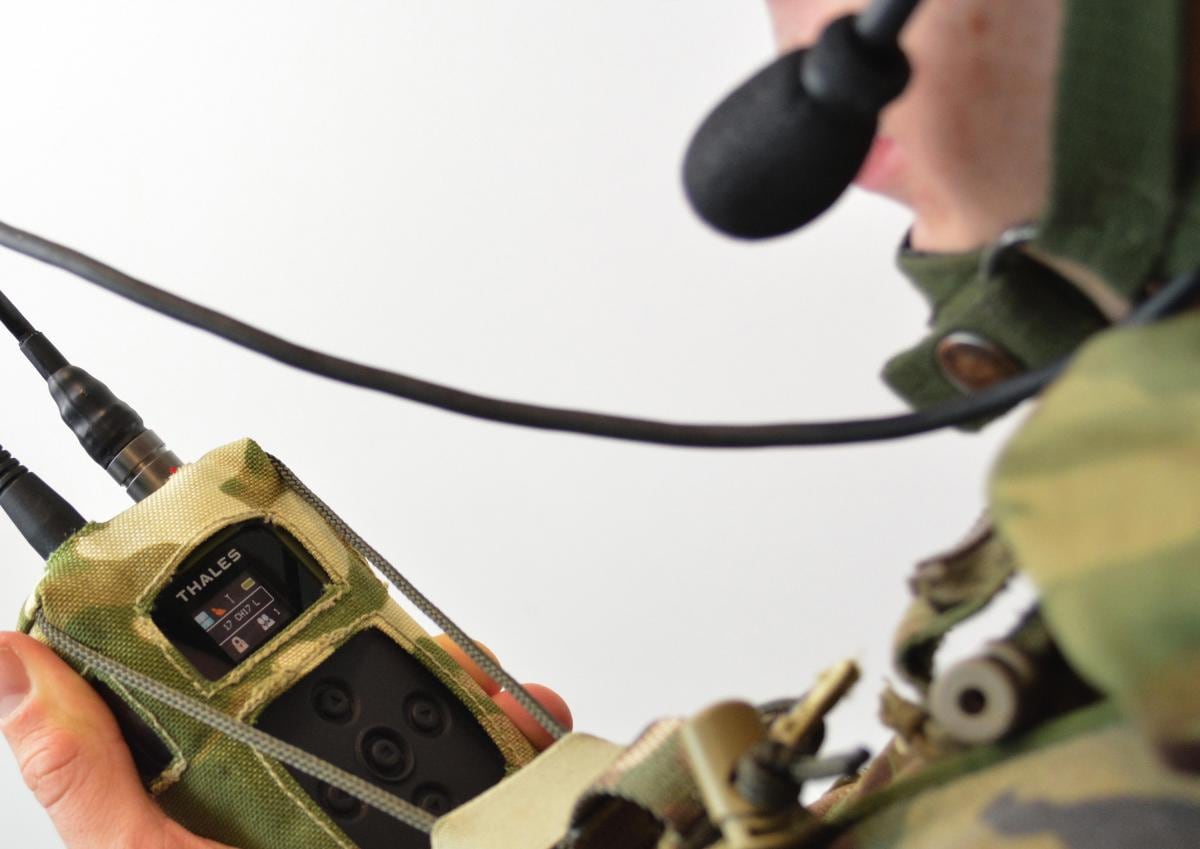 Thales unveils new tactical radio