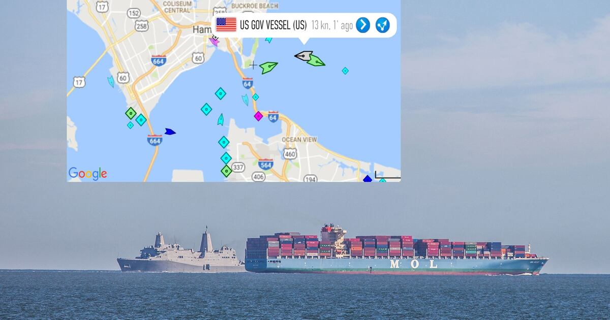 Navy officials: Using a ship’s ID in high-traffic areas poses no ...