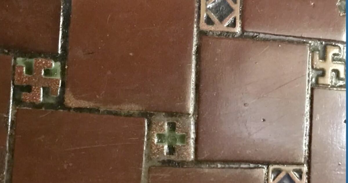 Why a Florida VA hospital serving WWII veterans has swastika floor tiles