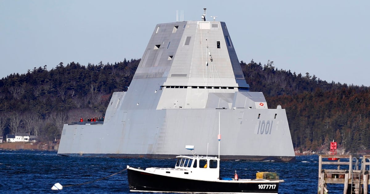 Advanced Gun System was holding back the Navy’s new stealth destroyer