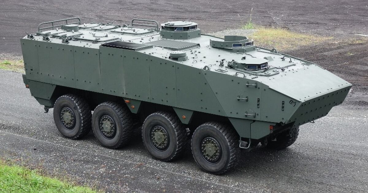 Japan Unveils Armored Vehicle Prototype for 'Counter Island Invasion'