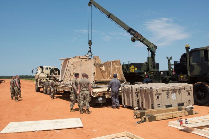 Army engineers run airdrop tests of upgraded Airfield Damage Repair kit