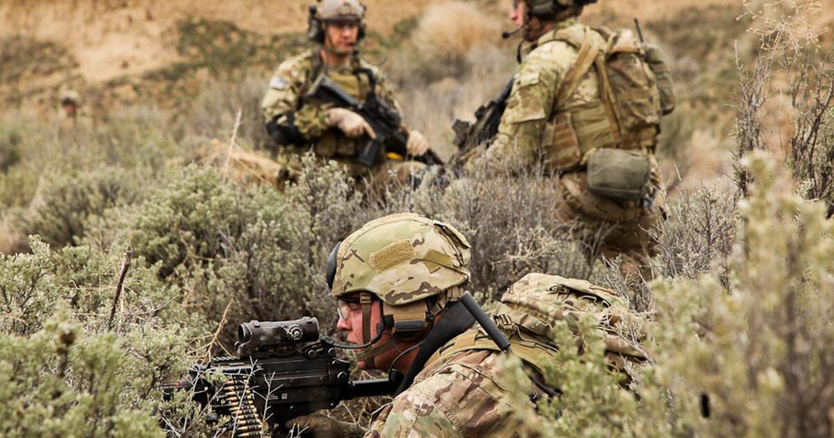 Army Rangers on the ground in Syria for liberation fight