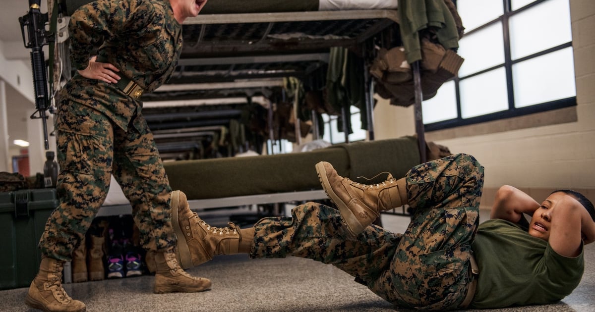 Platoon-level gender integration now required at Marine boot camp, as ...