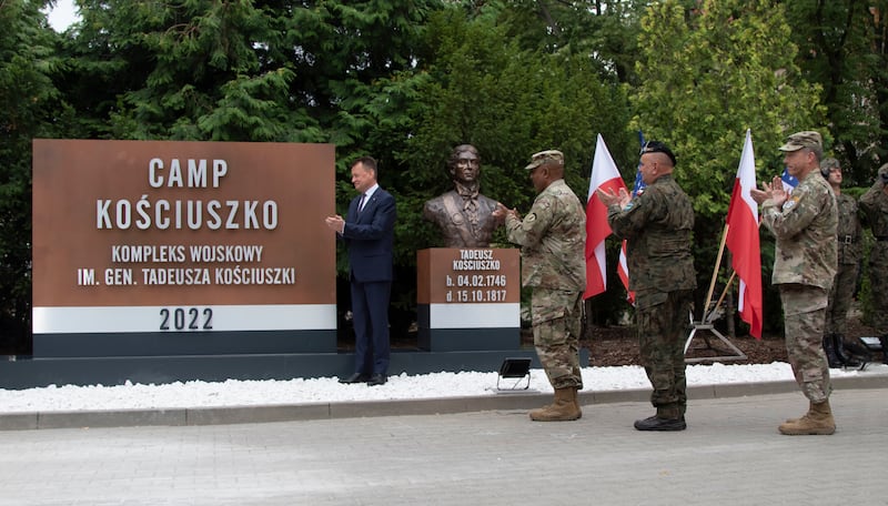 Soldiers receive first permanent duty station in Poland