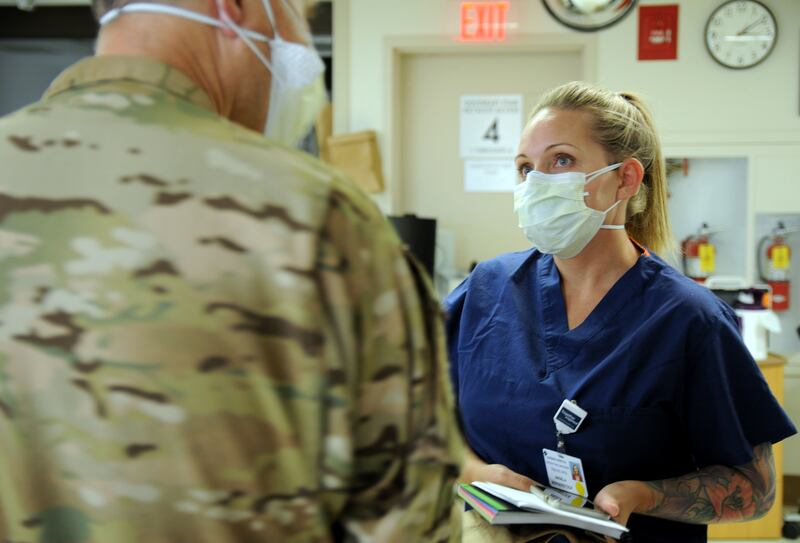 Army Guard task force and Air Force medical personnel are on the ...