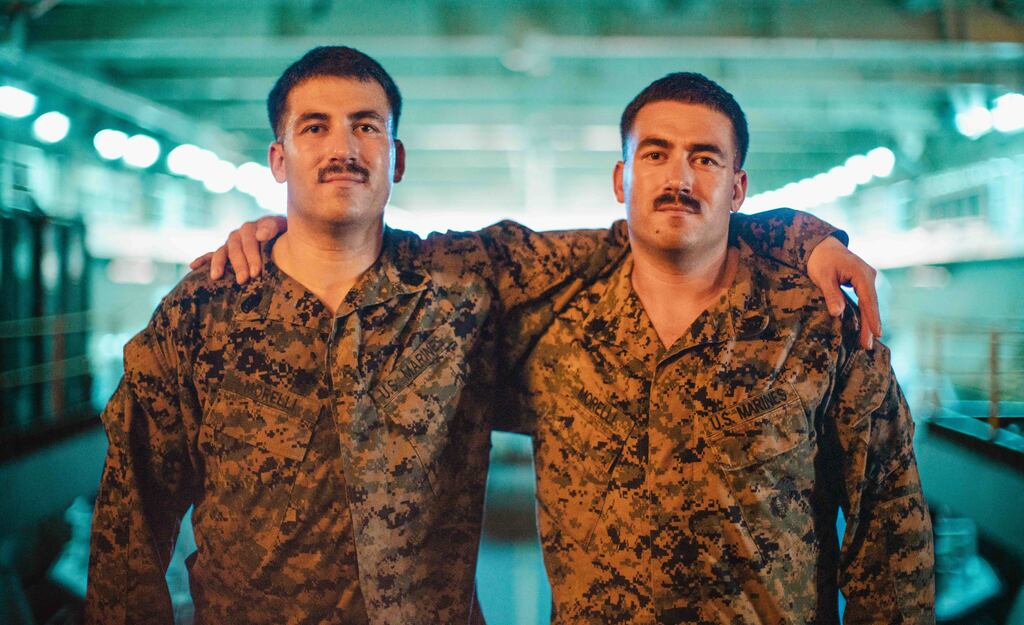 Navy twin brothers start and end 30-year careers side by side